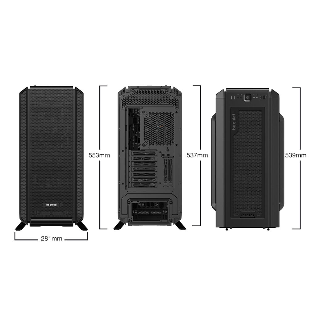 be quiet! SILENT BASE 802 Black - AI.Striker