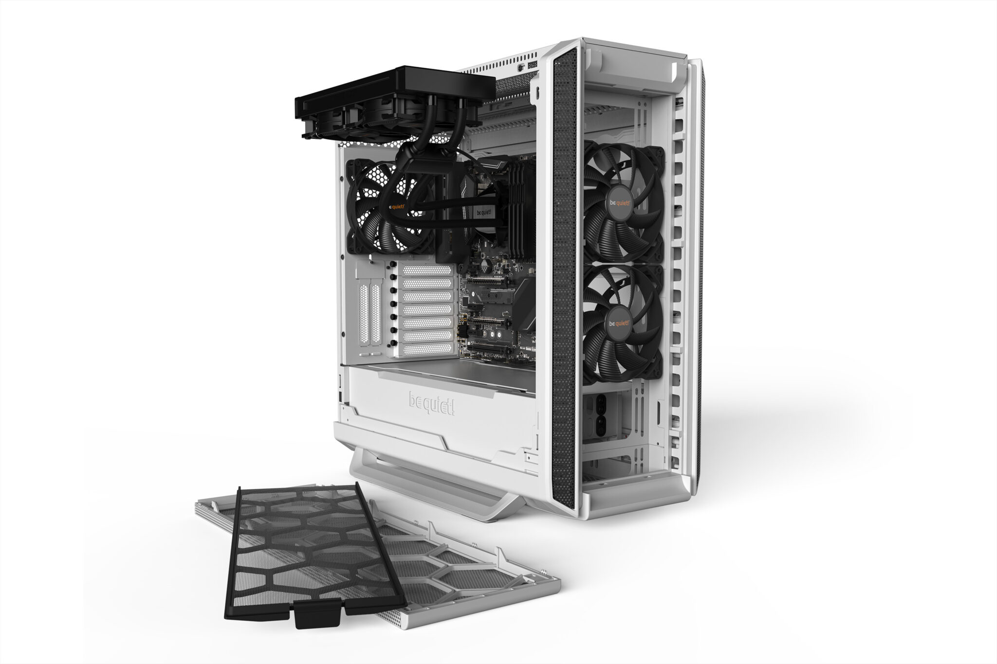 SILENT BASE 802 White - AI.Striker