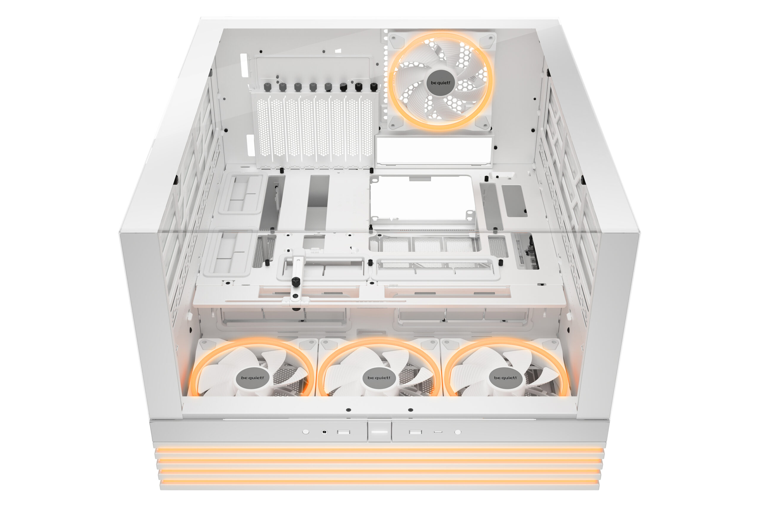 be quiet! LIGHT BASE 900 FX White - AI.Striker