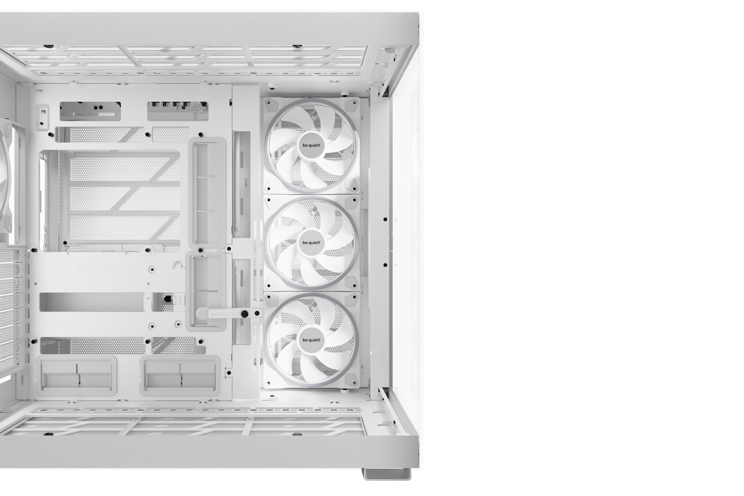 be quiet! LIGHT BASE 900 FX White - AI.Striker